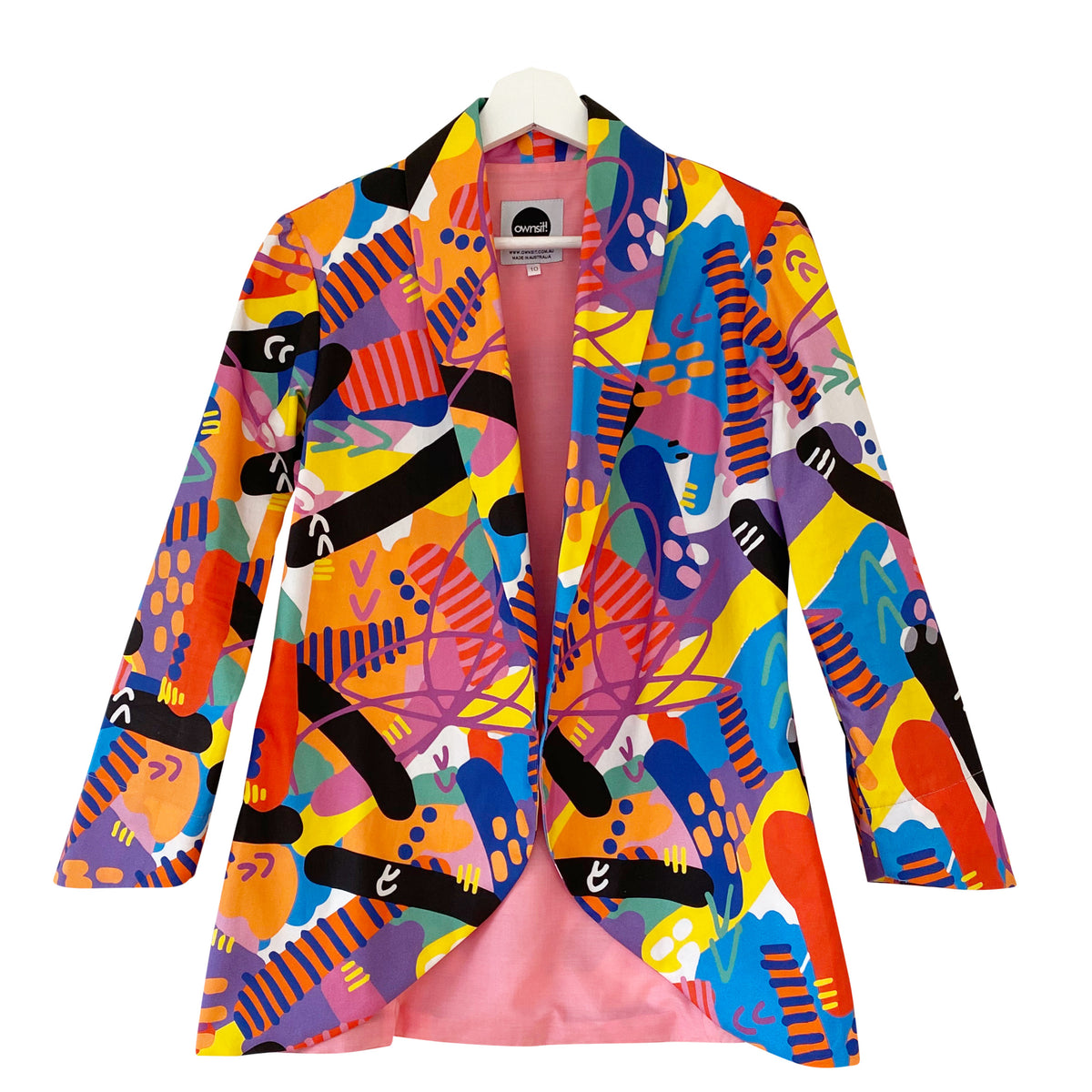 Products Electric Confetti handmade in Melbourne Jacket by ownsit ...